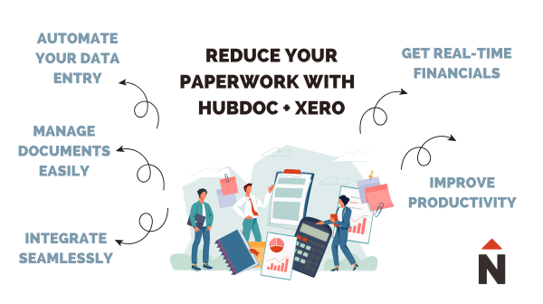How Hubdoc and Xero can reduce your small business paperwork